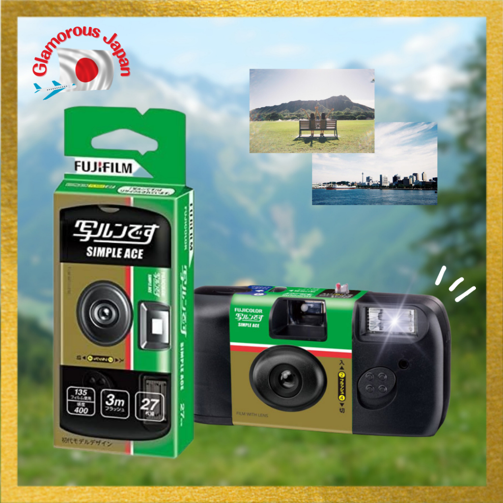 Fujifilm Disposable Film Camera Simple ACE 27 Shots【Direct from Japan ...