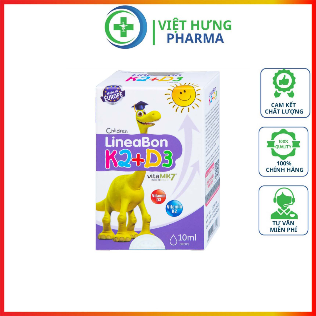 LINEABON K2 + D3 (Chai 10ml) | Shopee Việt Nam