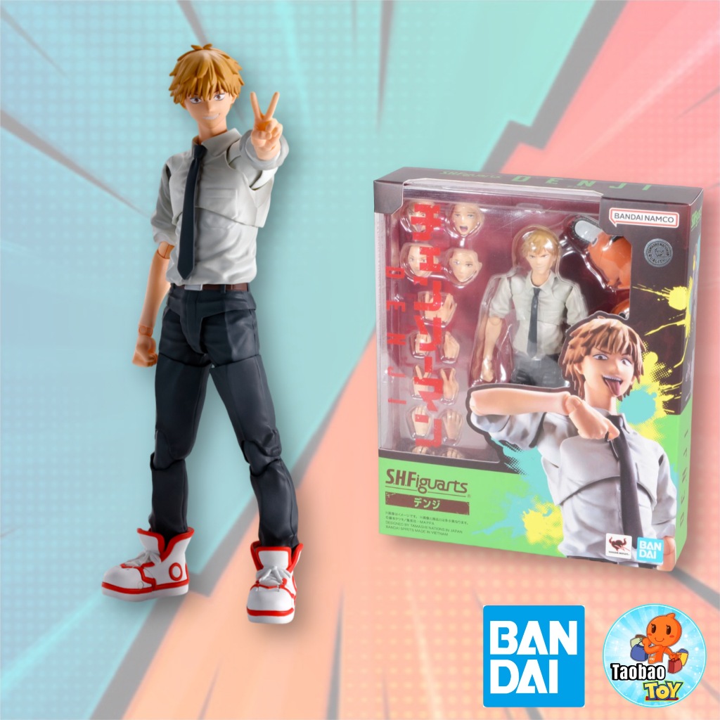 Mô Hình Chính Hãng SHF Denji và Pochita - Chainsaw Man SHFiguarts Người ...