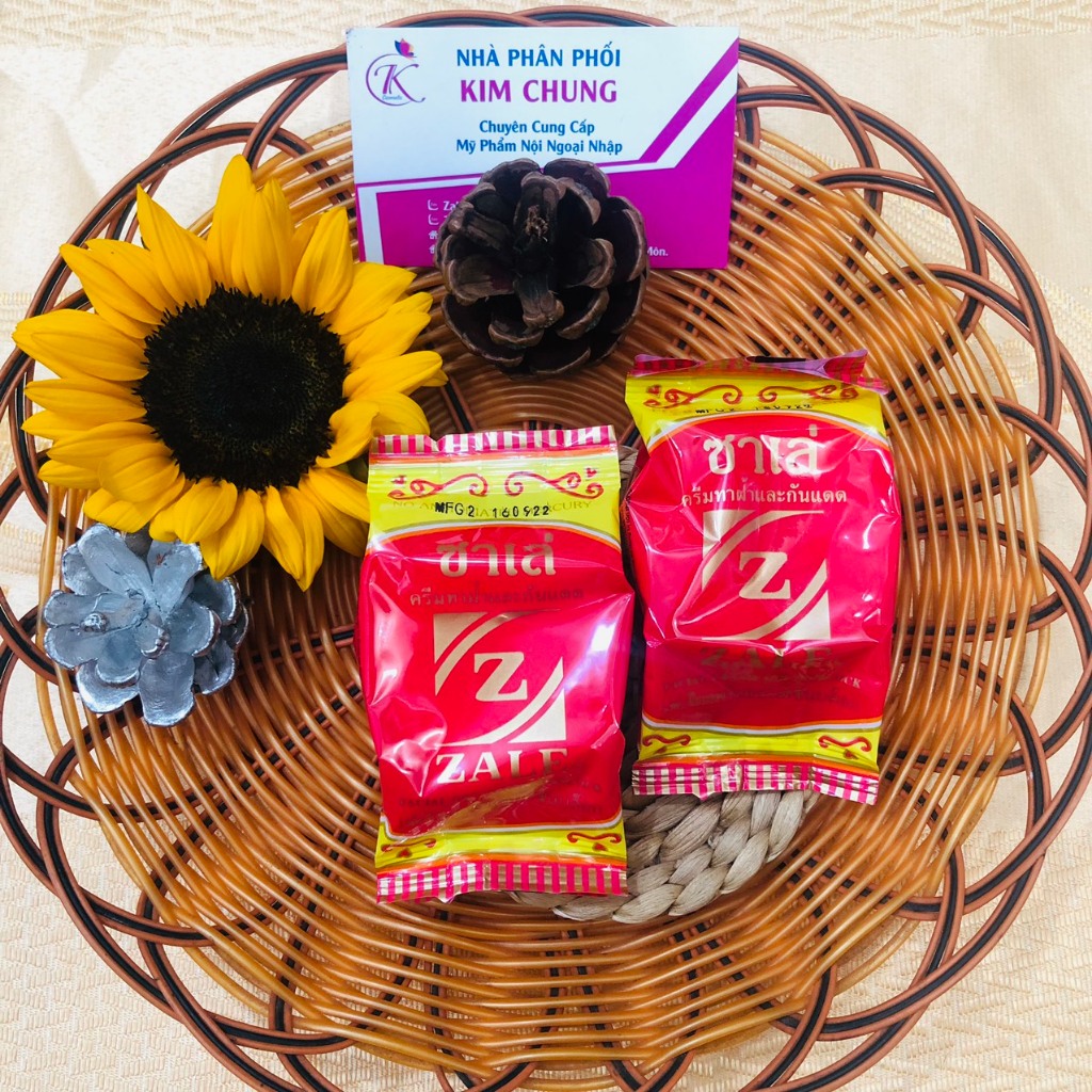 Combo 10 hộp kem Zale Thái, Kem Z vàng dưỡng da (Set 10 hộp Z THÁI ...