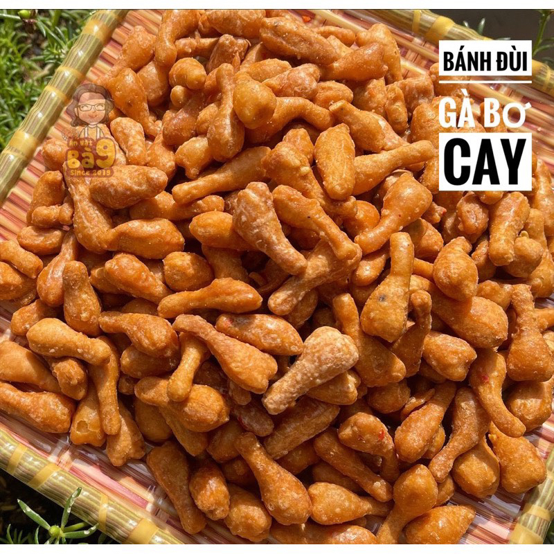 Đùi gà bơ cay - Đùi gà rong biển- Túi zip 500g cực kỳ tiết kiệm ...