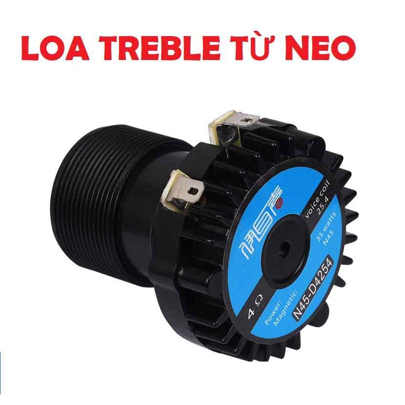 Loa Treble từ NEO Coil 25,4mm + Họng loa 8cm, trép neo ráp loa xách tay ...