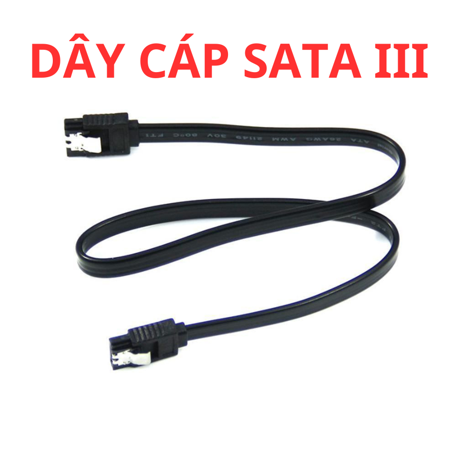 Dây Cáp Sata 3.0 (6Gb/s) Kết Nối Ổ Cứng HDD & SSD Cho Máy Tính Bàn ...