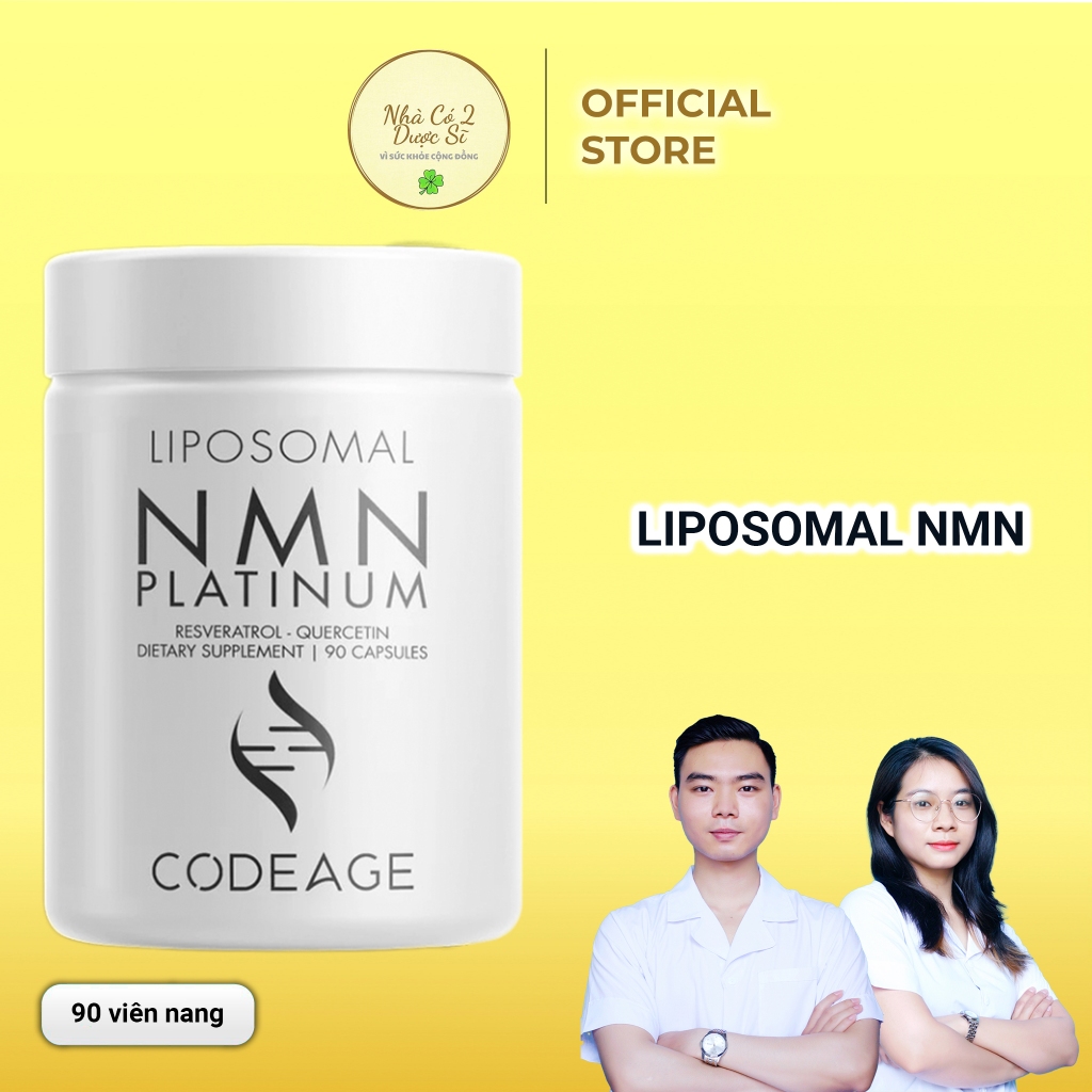 Viên Uống NMN Chống Lão Hóa Liposomal NMN Codeage Hộp 90 viên - Hỗ Trợ Cải Thiện Làm Chậm Quá ...