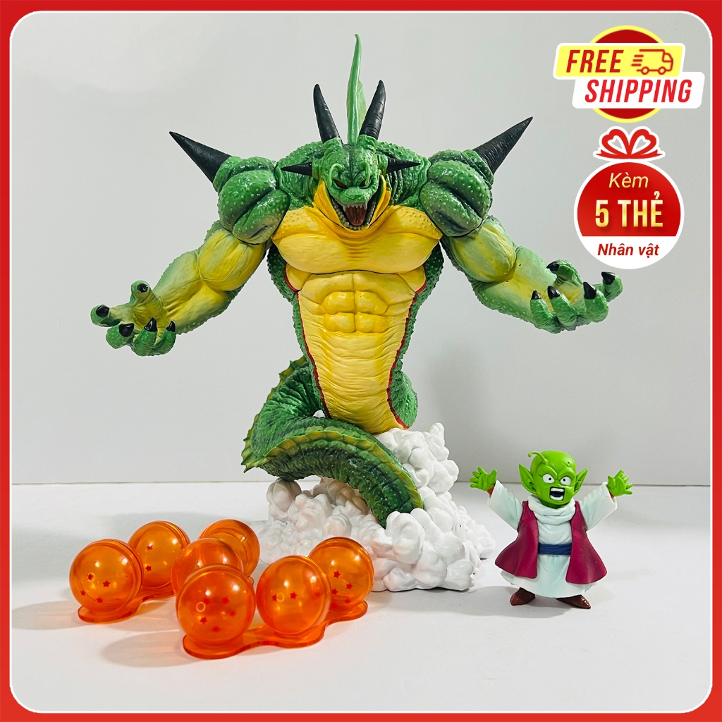 Mô hình Dragon Ball Rồng Thần Namek cao 26cm - kèm 7 ngọc rồng + 1 nhân vật Denden | Shopee Việt Nam