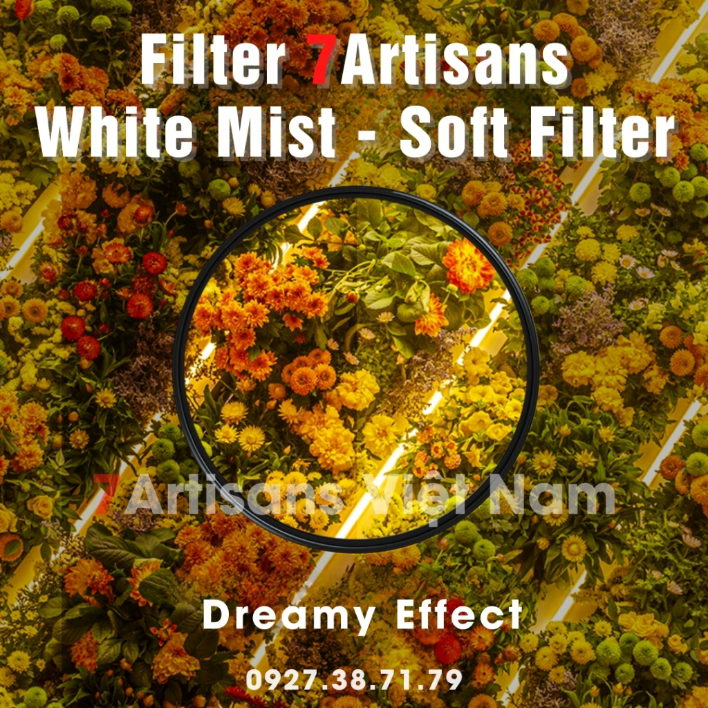 Filter White Mist Diffusion 1/4 - Kính lọc 7Artisans Soft Filter đầy đủ ...