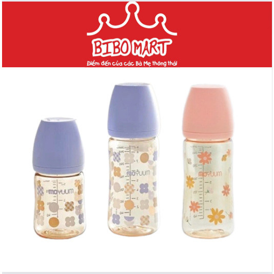 Bình sữa Moyum Nhựa PPSU CAO CẤP 170ml/270ml Hàn quốc - ĐẢM BẢO CHÍNH ...