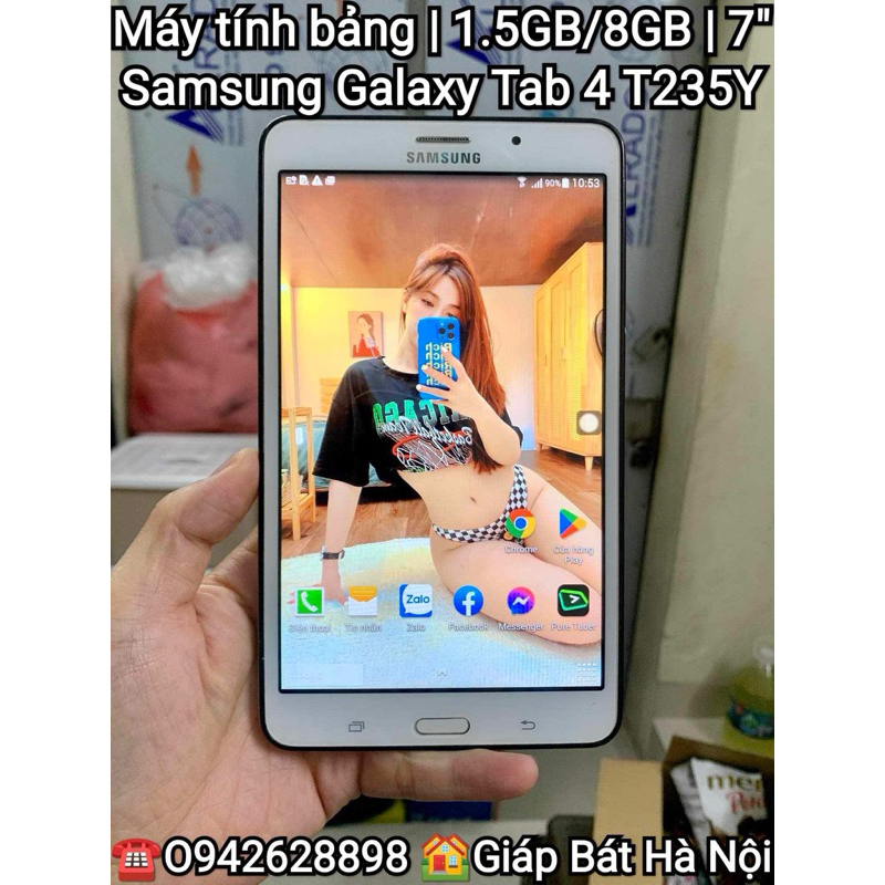 [Đã qua sử dụng] Máy tính bảng Samsung Galaxy Tab 4 7.0 SM-T231 (1.5GB/8GB) | Shopee Việt Nam