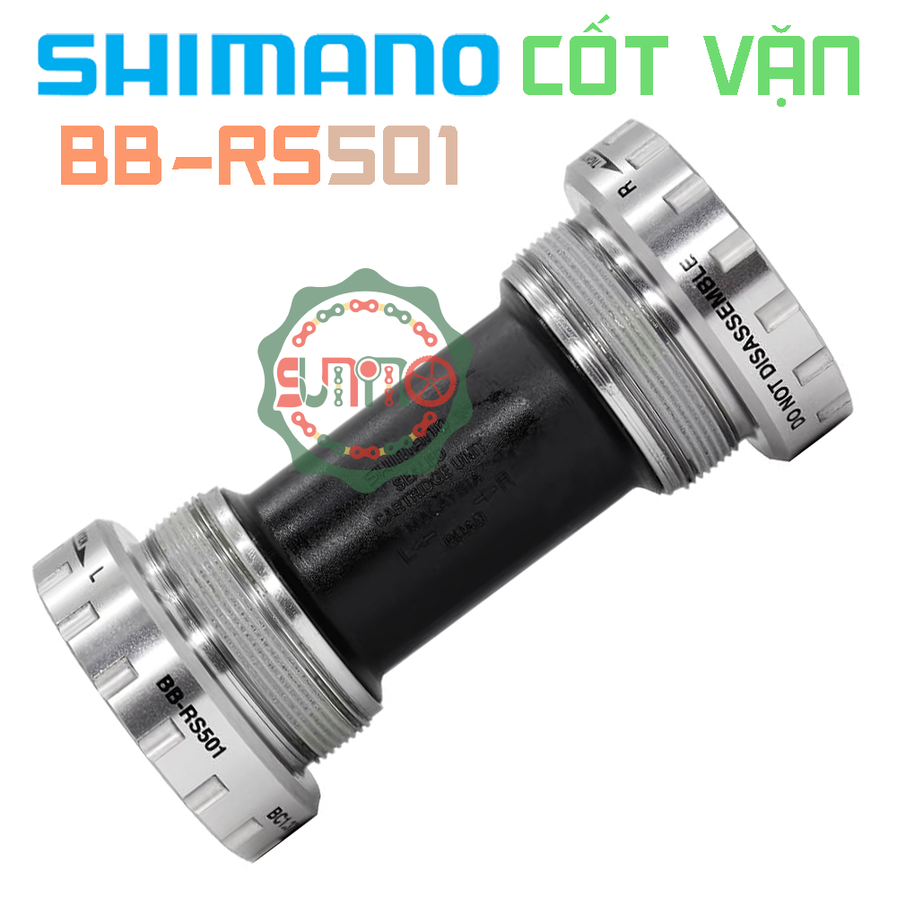 Cốt giữa vặn trục rỗng SHIMANO BB-RS501 chính hãng | Shopee Việt Nam