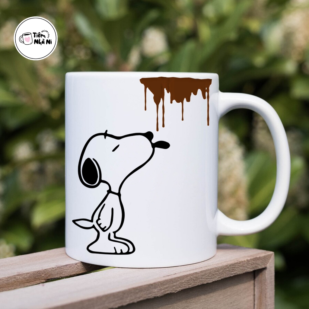 Ly sứ in hình Peanuts - Snoopy (25 mẫu) | Shopee Việt Nam
