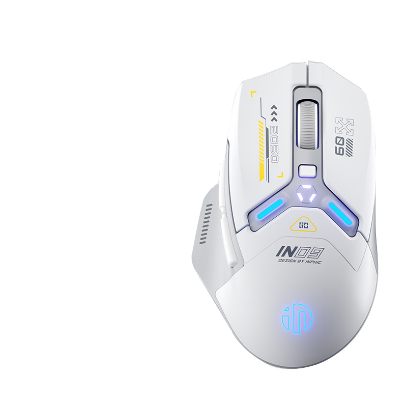 Chuột gaming máy tính INPHIC INP9 không dây kết nối 3 mode có dây ...