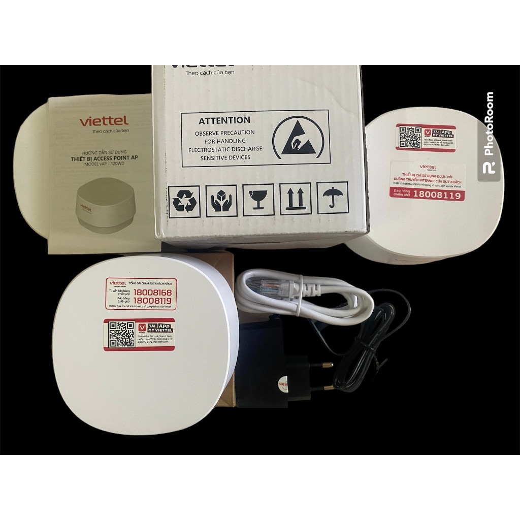 Mesh Wifi Viettel mã vAP-120WD -Mới 100% full hộp- Home Wifi Mesh ...