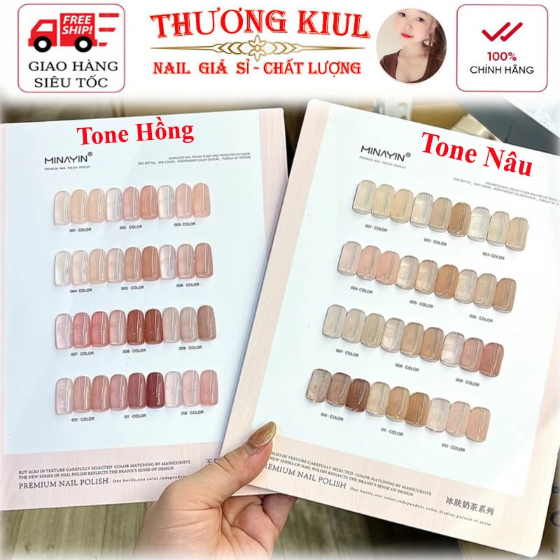 [105] - Loại 1 - Set Sơn Thạch 12 Màu MINAYIN Cao Cấp Tone Hồng , Tone ...
