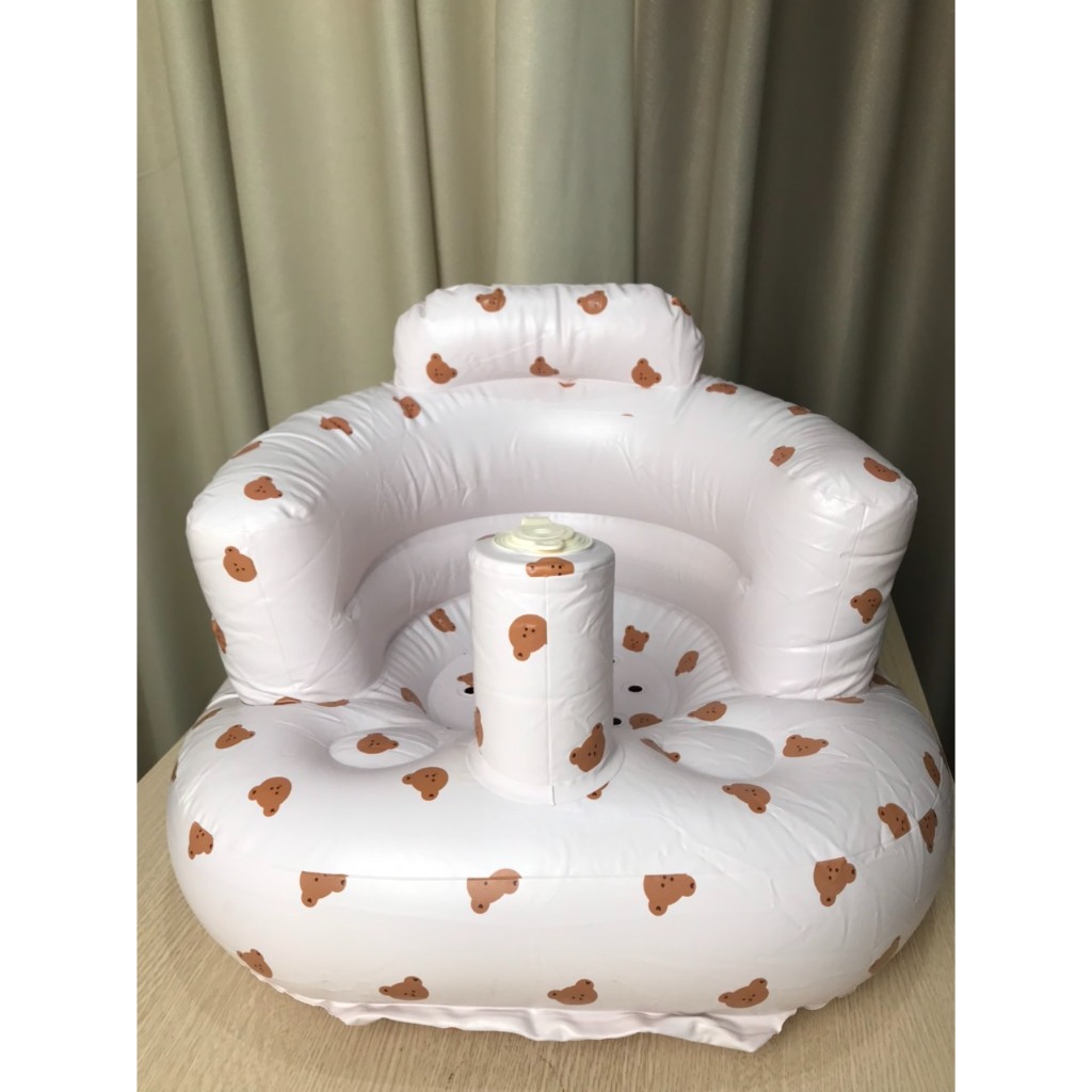 Ghế Hơi Tập Ngồi Cho Bé Bar Rot Có Hộp Ghế Ngồi Ăn Dặm Bơm Hơi Tự Động ...