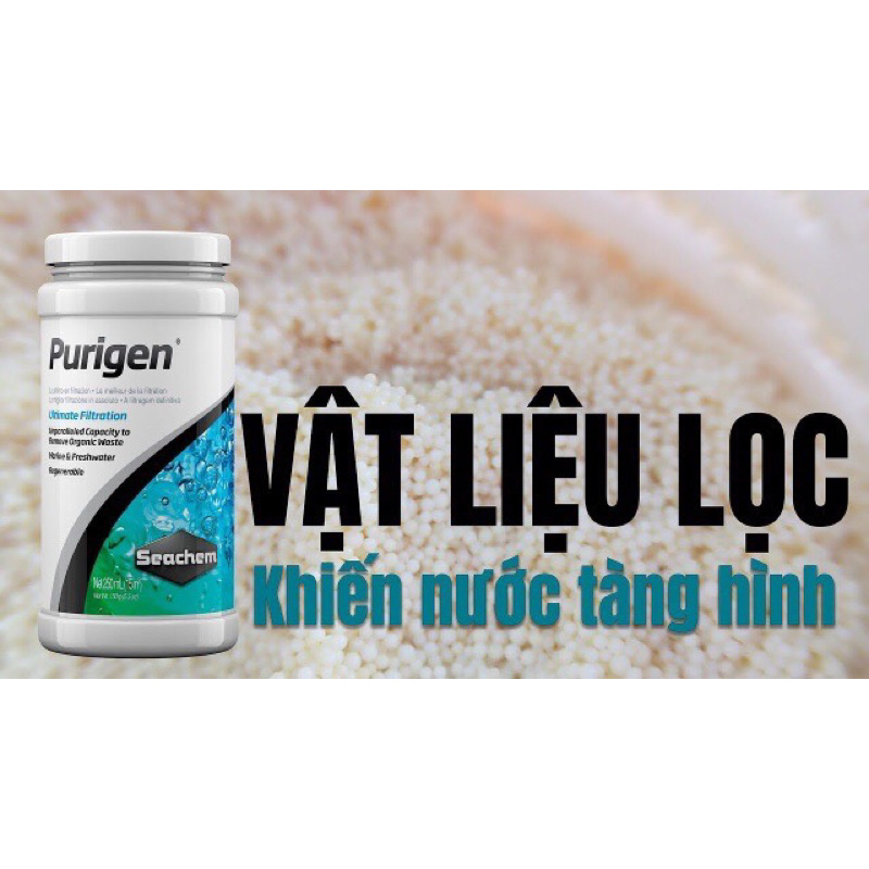 SEACHEM PURIGEN HỘP 1L & 2L - Vật Liệu Lọc Cao Cấp Cho Hồ Cá Tép Thuỷ ...