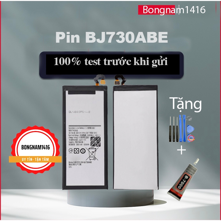Pin sam J7Pro / J730 / J7-2017 / J7 Pro / EB-J730ABE kèm bộ sửa và keo ...