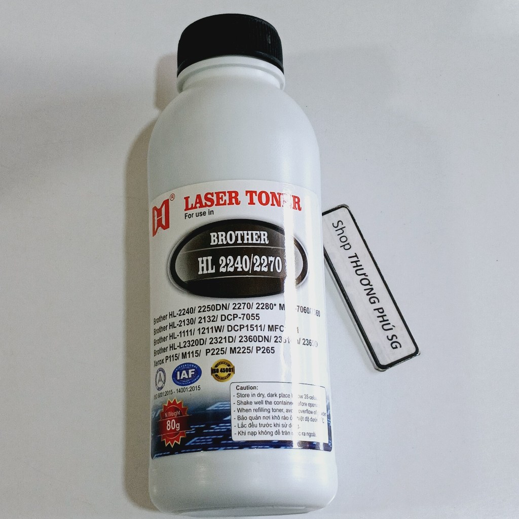 Bình Mực in Brother HL 2240, 2270, 2250, 2025 (TN2280, TN2385, TN2325) (NET 80g) / Màu Đen ...