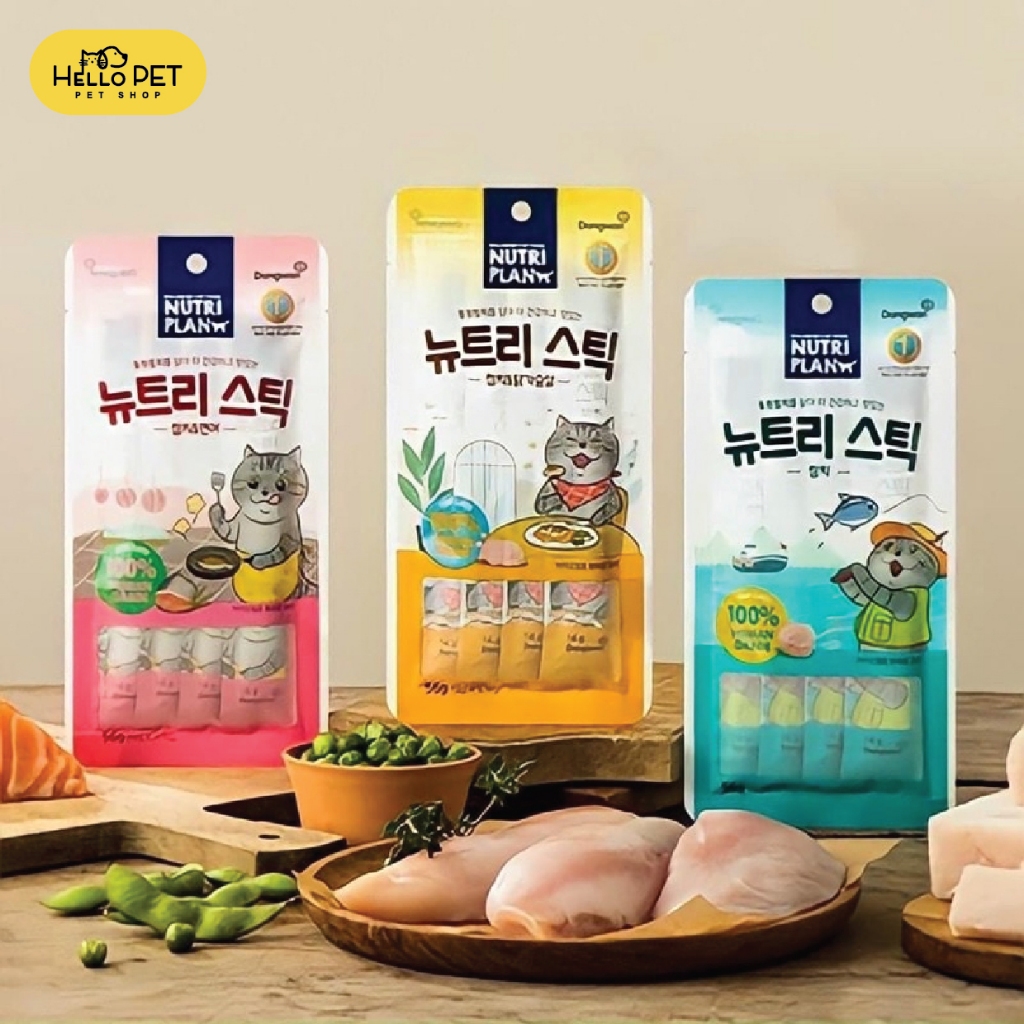 Súp thưởng cho mèo Nutri Stick 56g (14g x 4) Nhiều Vị | Shopee Việt Nam