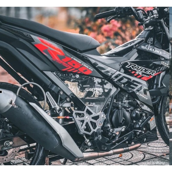 tem rời raider f1 cao cấp chất liệu in 3 lớp chống nước không phai màu ...