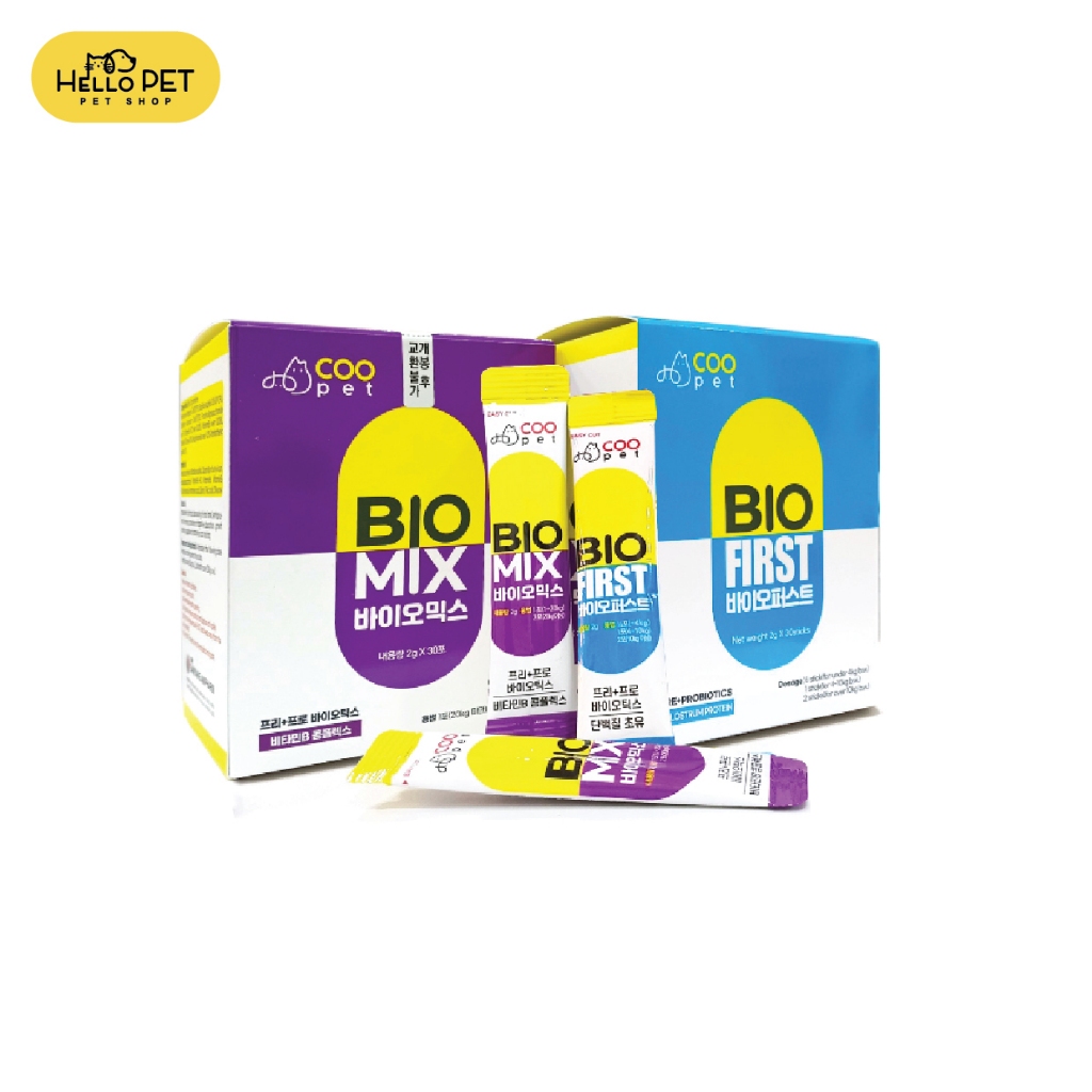 Lợi khuẩn kép Biofirst cho thú cưng (30 gói/1 hộp) | Shopee Việt Nam