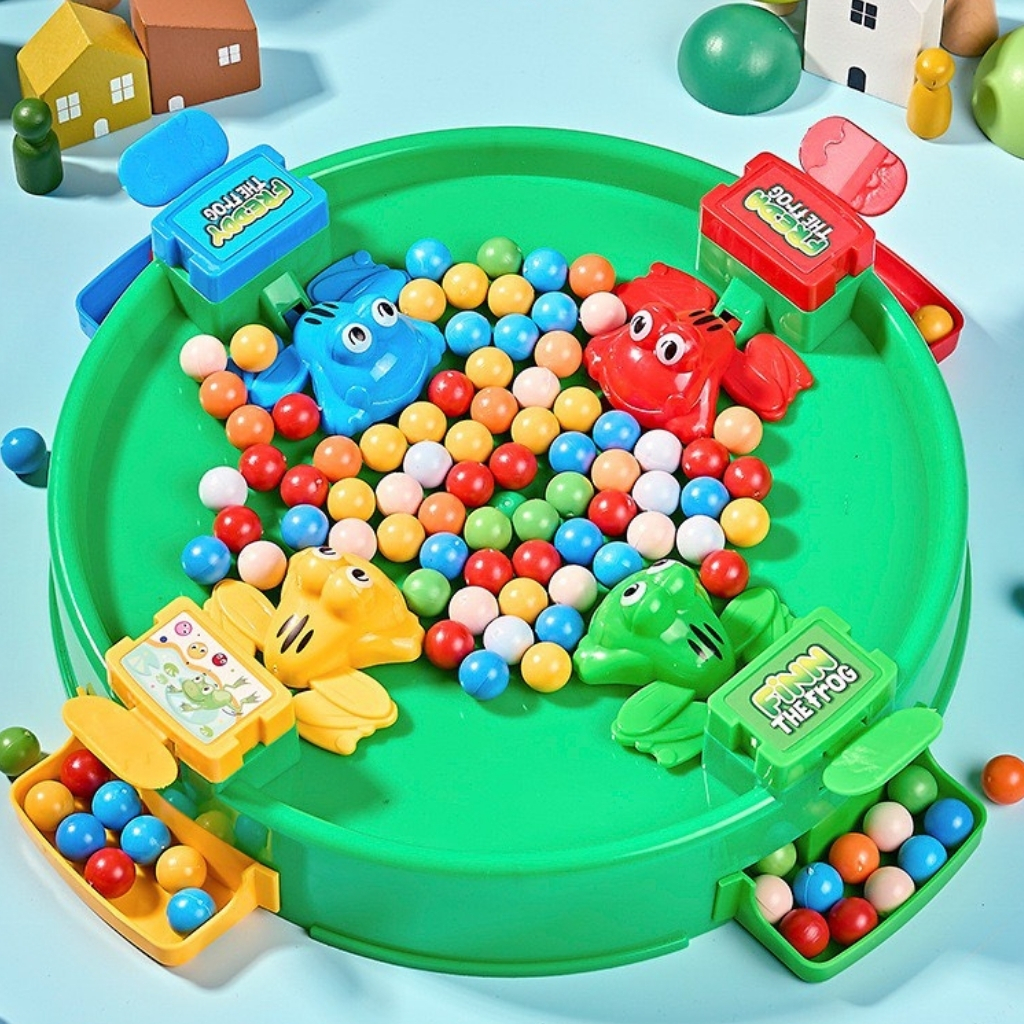Đồ chơi ếch ăn bi vui nhộn Bi's House - 4 người chơi | Shopee Việt Nam