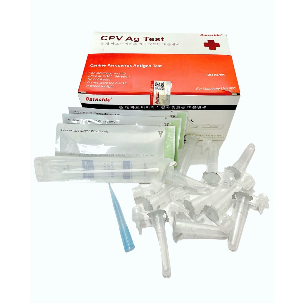 Bộ Que Test Xét Nghiệm Bệnh Parvo (CPV), Carre (CDV) Ở Chó - Ag Test ...