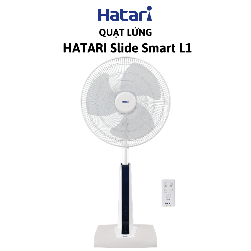 Quạt Lửng Hatari Slide Smart L1 Có Điều Khiển- Cảm Ứng- Hàng Chính Hãng | Shopee Việt Nam