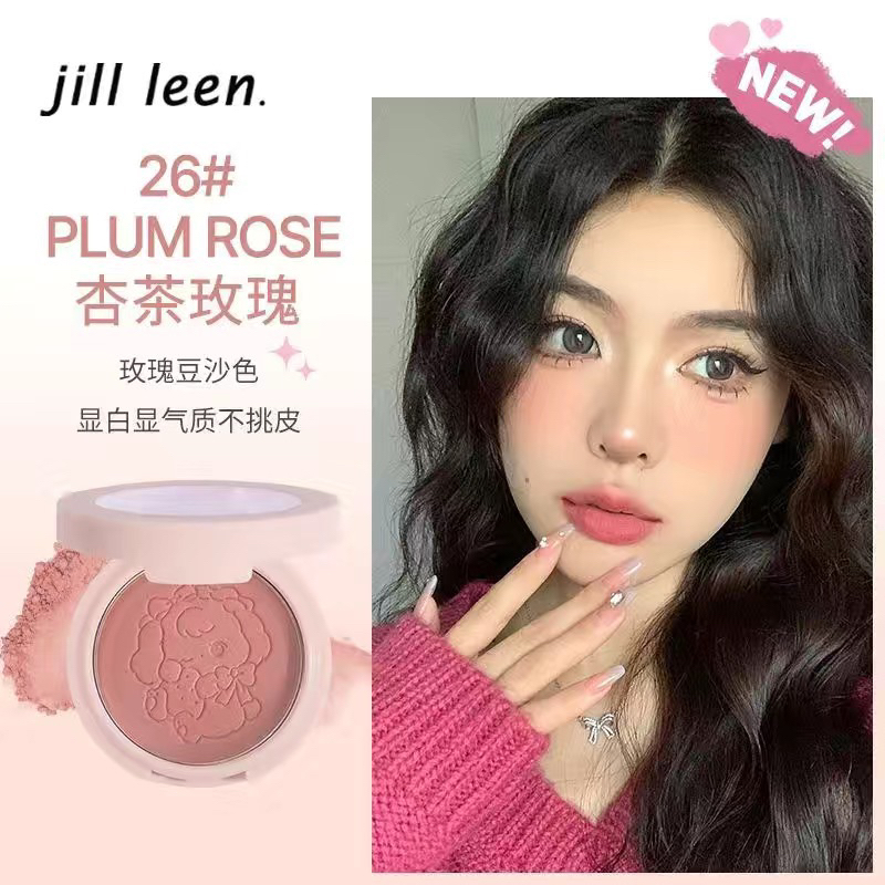 JILL LEEN - Phấn Má Hồng Màu Đào Jill Leen Ngọc Trai Mờ Lấp Lánh Không Thấm Nước Làm Sáng Tông ...