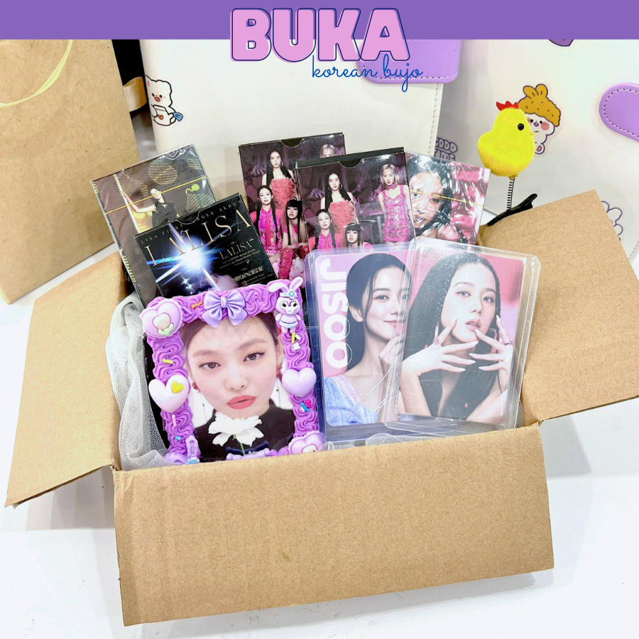 Lomo Card Đen Hồng Hologram BuKa card bo góc album thần tượng mới nhất ...