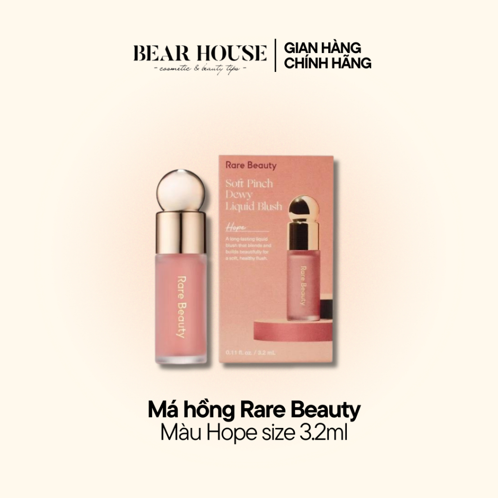 Má hồng Rare Beauty Liquid Blush HOPE mini 3.2ml fullbox | Shopee Việt Nam