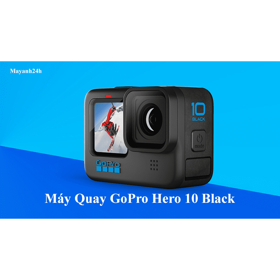 Máy quay GoPro Hero 10 Black - Chính Hãng - Nguyên Seal Full Box ...