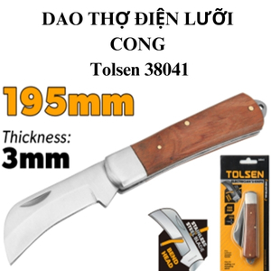 "DAO THỢ ĐIỆN LƯỠI CONG Tolsen 38041" | Shopee Việt Nam