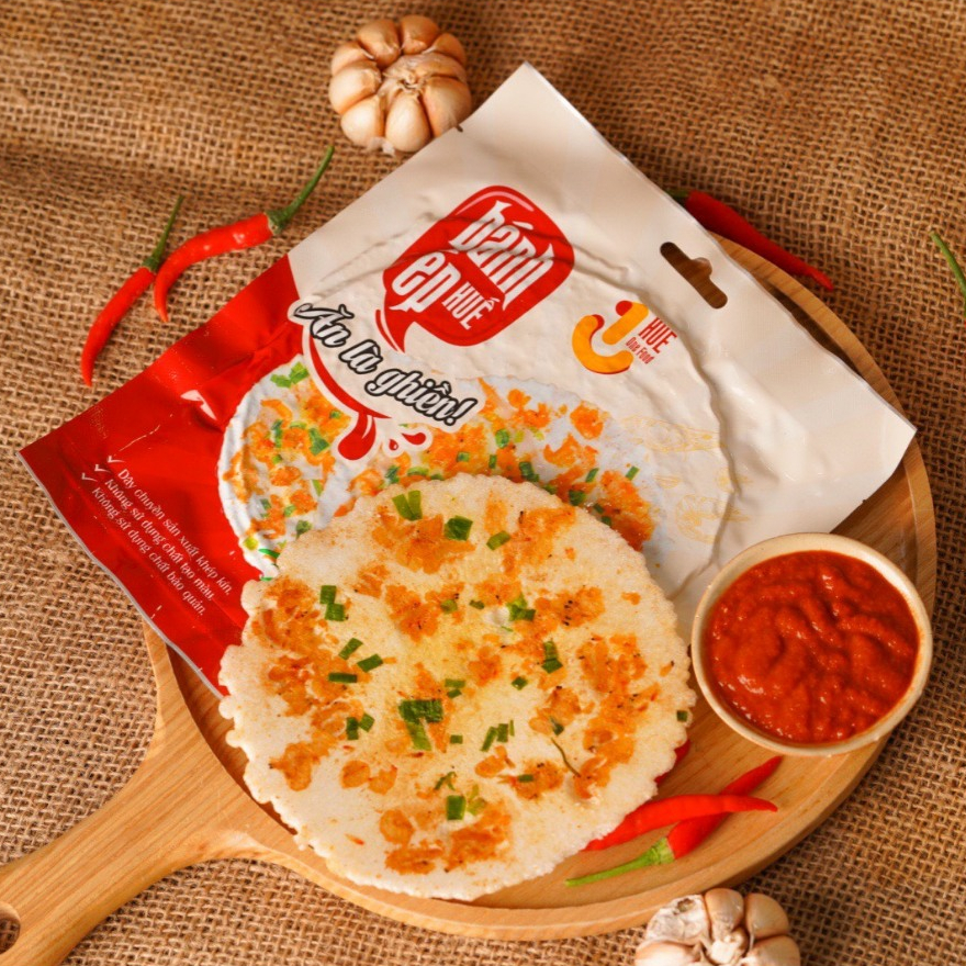 [DATE T3/2025] Combo 5 Gói Bánh Ép Huế Ăn Vặt Gia Truyền Vị Tép - Đặc ...