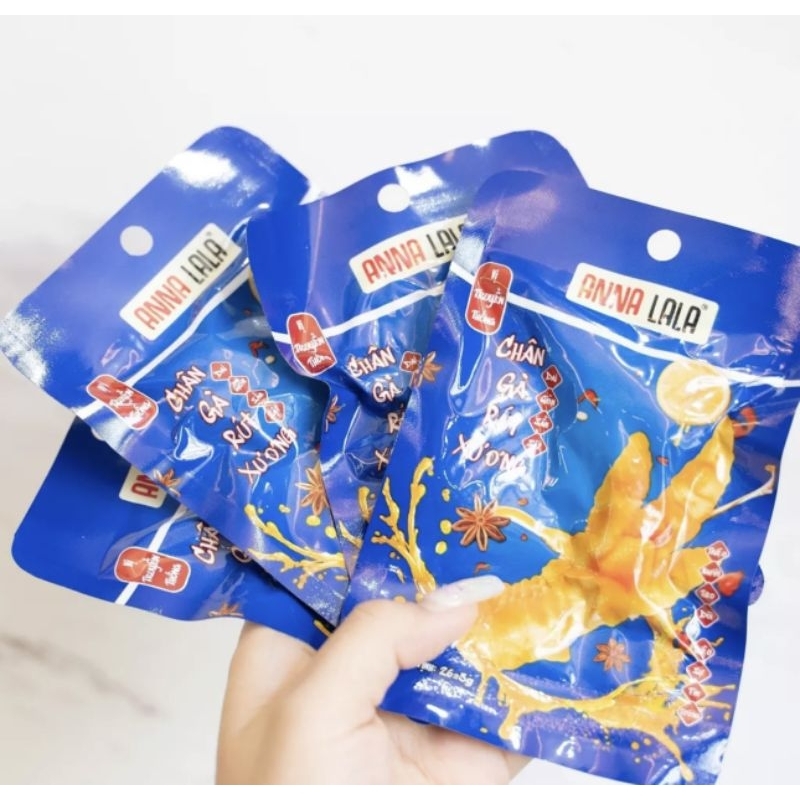 Combo 10 gói - Chân Gà Ăn Liền Anna Lala - Đồ Ăn Vặt Ngon | Shopee Việt Nam