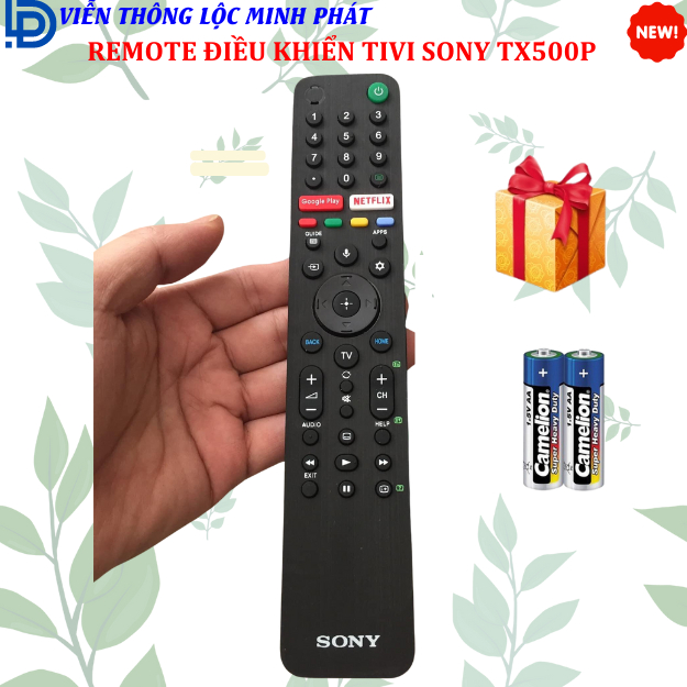 Remote điều khiển tivi SONY có giọng nói RMF-TX500P - Hàng xịn -Tặng ...