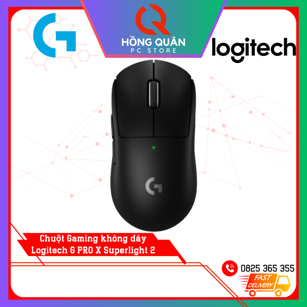Chuột Gaming Không Dây Logitech G Pro X Superlight 2 (63g/ 32000DPI ...