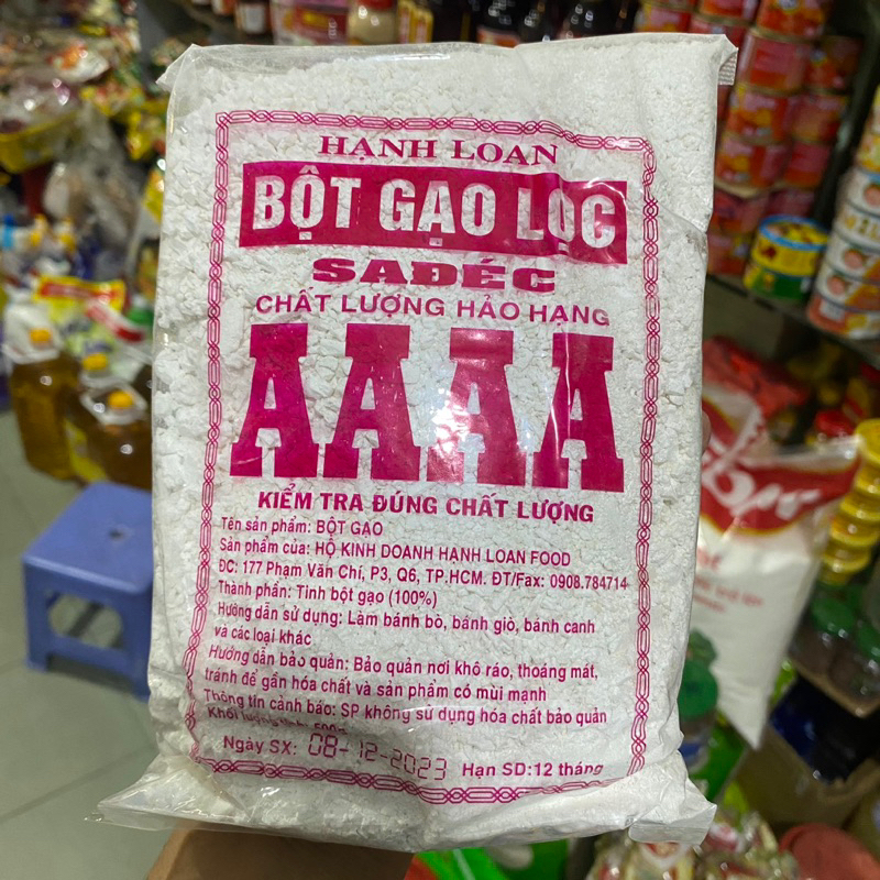Bột Gạo Lọc Sa Đéc AAA Gói 500g | Shopee Việt Nam