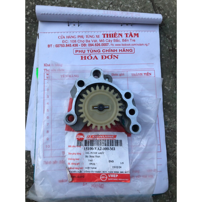 Bơm nhớt wave 110 chính hãng SYM (Bơm nhớt rời) | Shopee Việt Nam