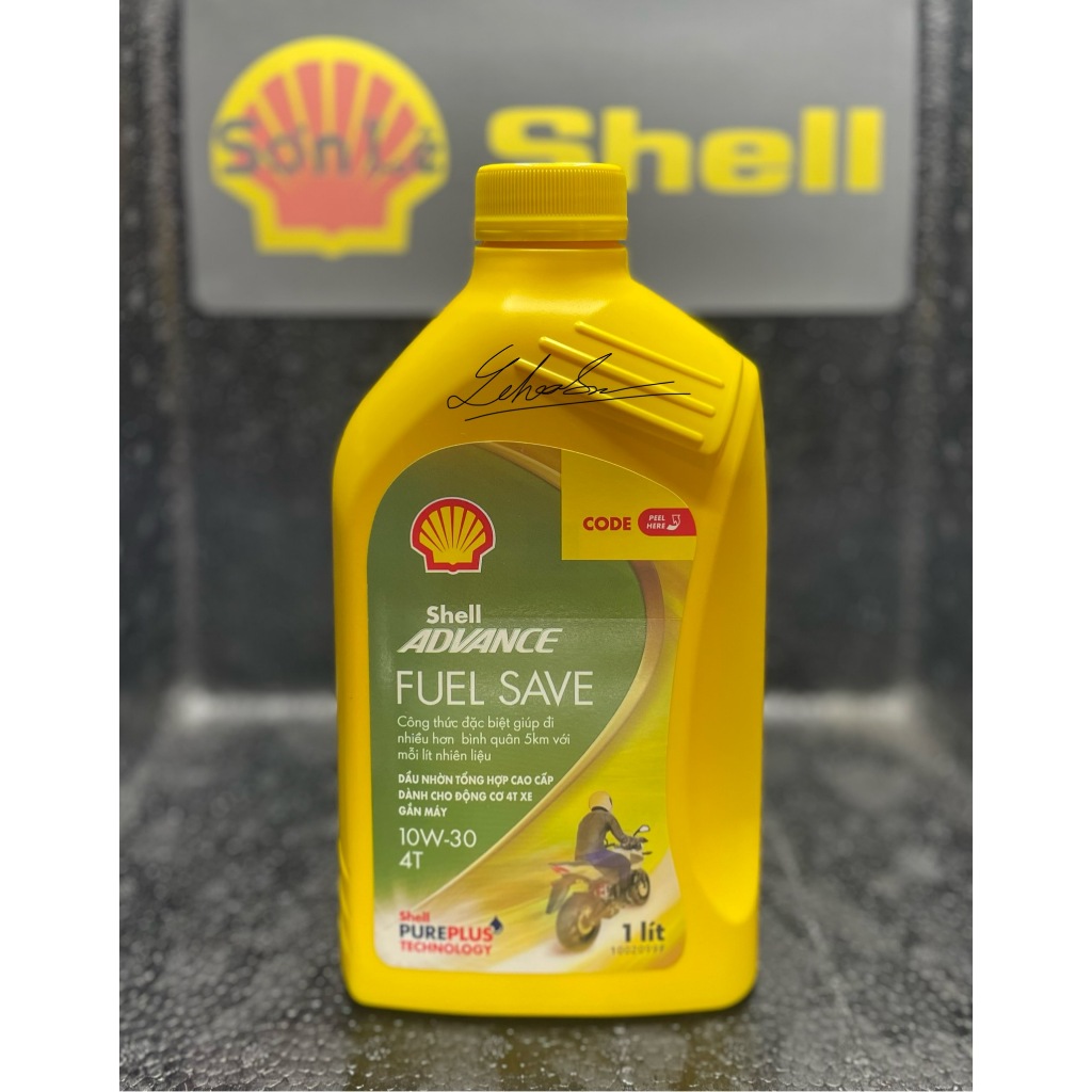 Dầu Nhớt Shell Fuel Save 1L giành cho xe số, Shell tiết kiệm xăng. Tổng ...