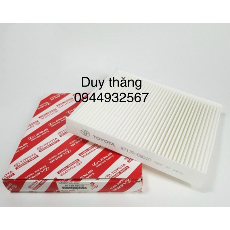 LỌC GIÓ ĐIỀU HÒA TOYOTA VIOS, INNOVA,Atit(2005-2022) | Shopee Việt Nam