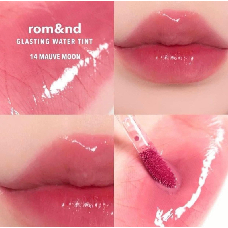 Son Tint Bóng Romand Glasting Water Gloss Căng Mọng Mịn Mượt [từ 01
