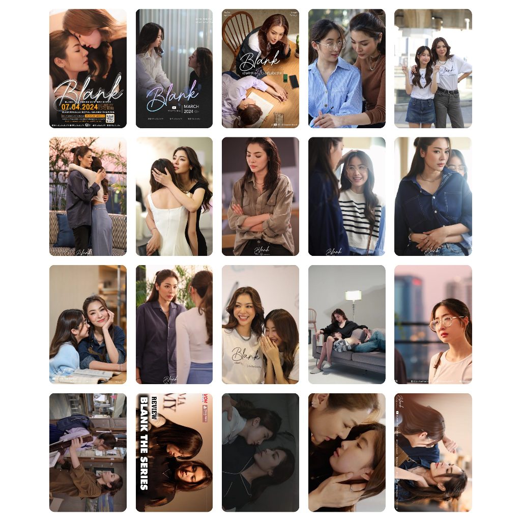 Lomo card 20 ảnh bo góc phim GL - Blank the series | Shopee Việt Nam
