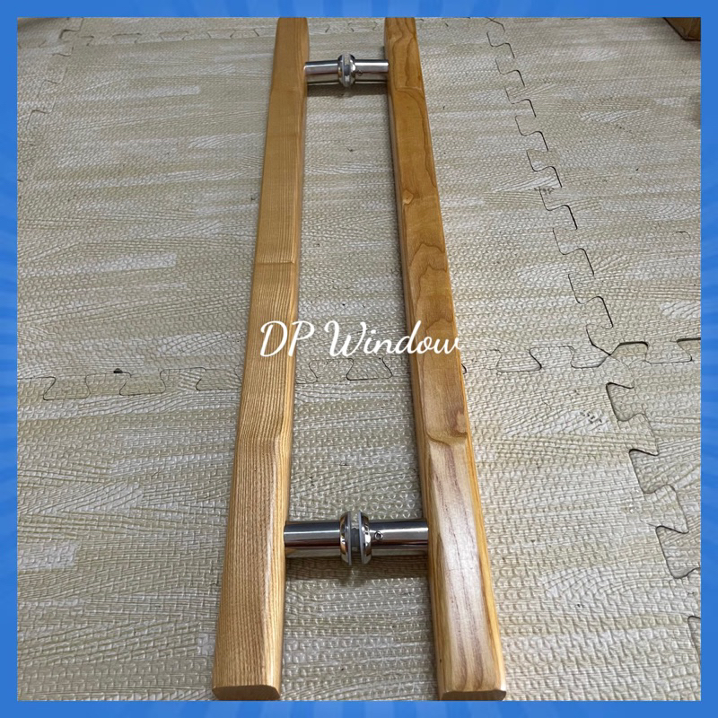 Tay Nắm Gỗ Sồi Cao Cấp Dùng Cho Cửa Kính Cường Lực 60/80/100cm | Shopee ...