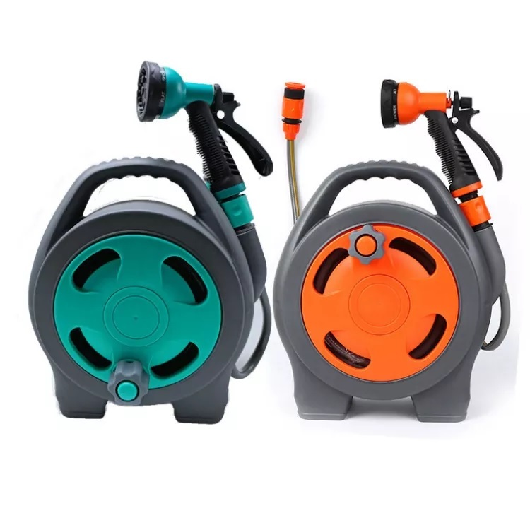 Bộ Vòi Rửa Xe Tưới Cây Thu Cuộn Ống Nước Tự Động 12m Chống Rối Chính ...