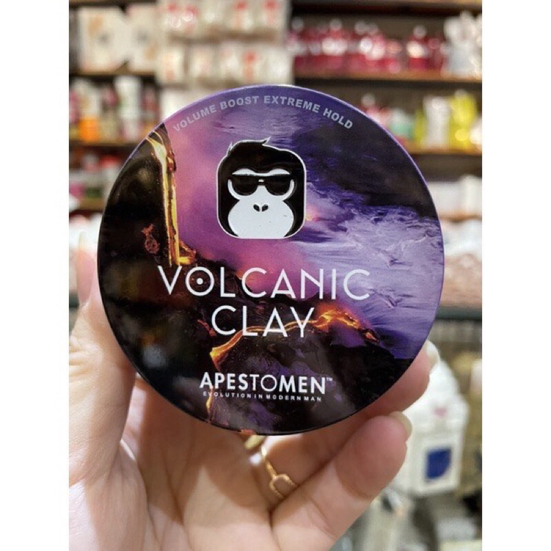 Sáp vuốt tạo kiểu tóc Volcanic Clay Apestomen | Shopee Việt Nam