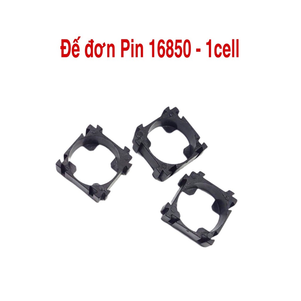 [Combo 10 cái ] Đế đơn 1 cell pin 16850 | Shopee Việt Nam