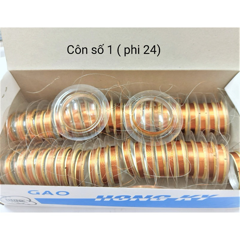 Combo 5 Coil Trép Cóc 24mm - Coil Loa Treble Rời ( Côn Số 1 ) | Shopee ...