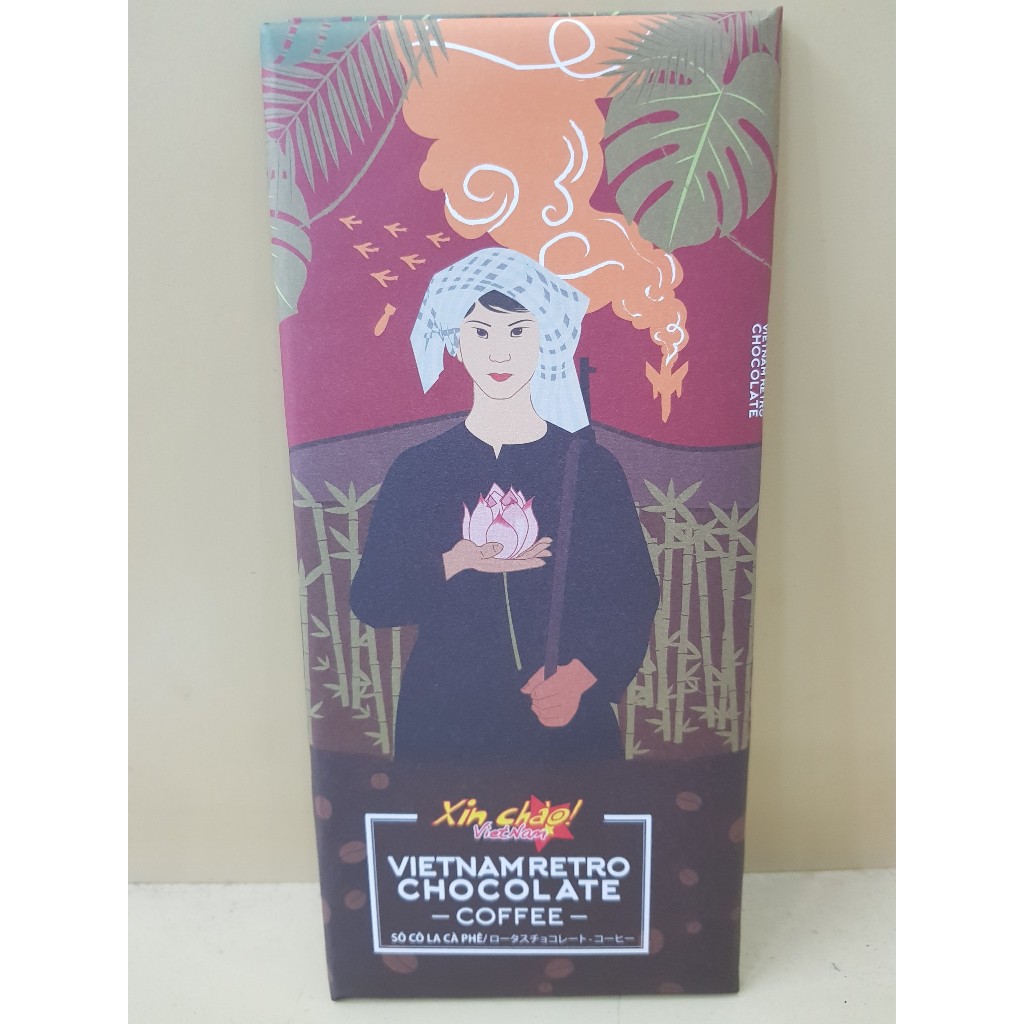 Chocolate Retro cafe Xin chào Việt Nam 80g | Shopee Việt Nam