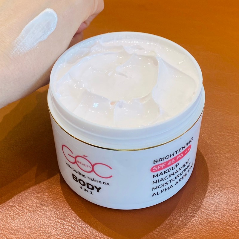 Kem Body Dưỡng Trắng Da BODY 4IN1 GÓC 350gr - Chất kem lotion không bết ...