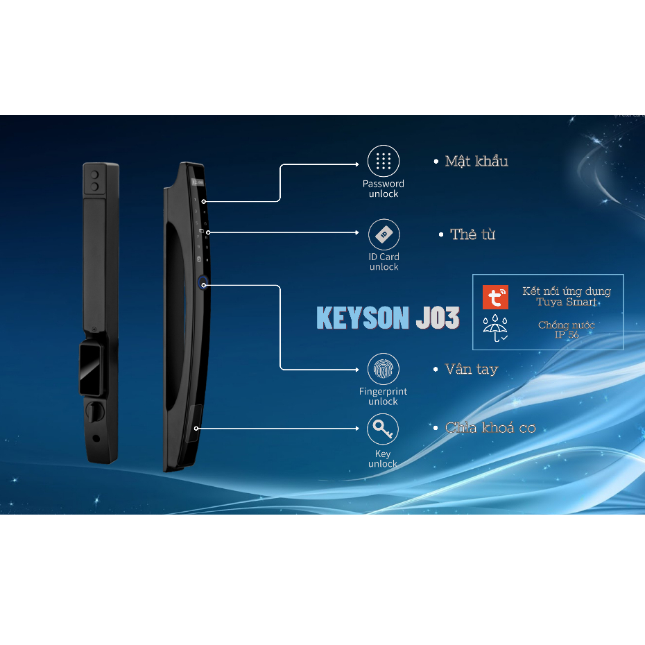 Khóa thông minh Keyson J03 | Shopee Việt Nam